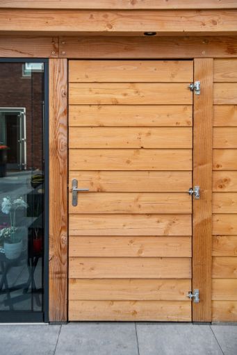 IJzeren deurframe met slotkastuitsparing 200x100cm gegalv verstelbaar ...